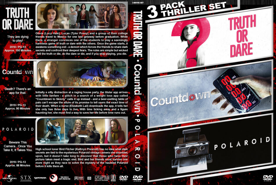 Countdown (2019) R2 Custom DVD Label - DVDcover.Com