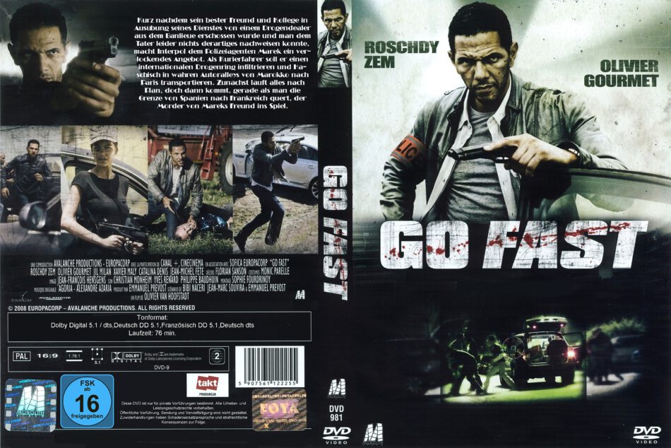 Go Fast (2008) R2 DE DVD Cover - DVDcover.Com