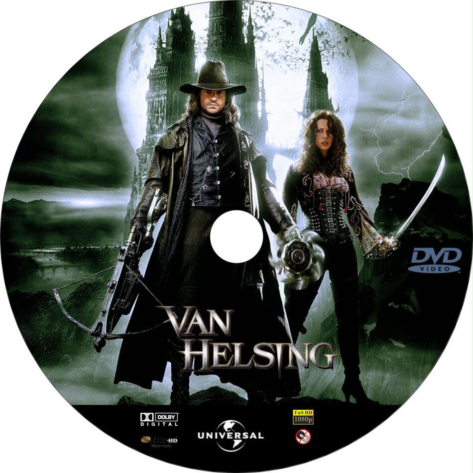 Van Helsing (2004) Custom R0 and R2 DVD Labels - DVDcover.Com