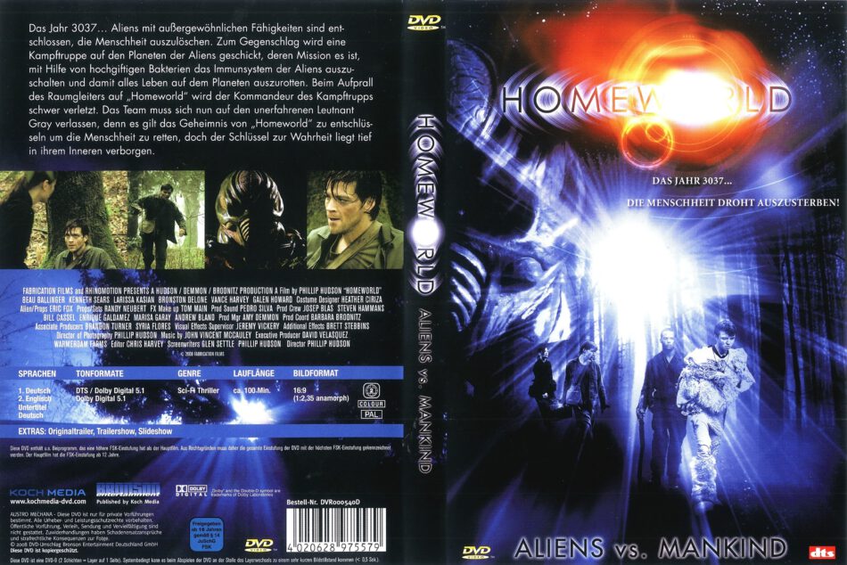 Homeworld (2008) R2 DE DVD Cover - DVDcover.Com