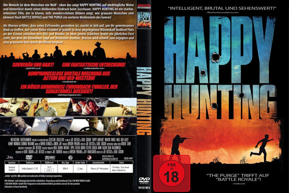 Happy Hunting (2020) R2 DE DVD Cover - DVDcover.Com