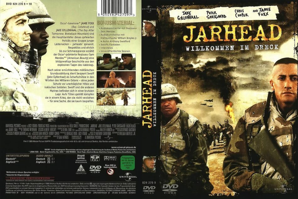Jarhead (2005) R2 DE DVD Cover - DVDcover.Com