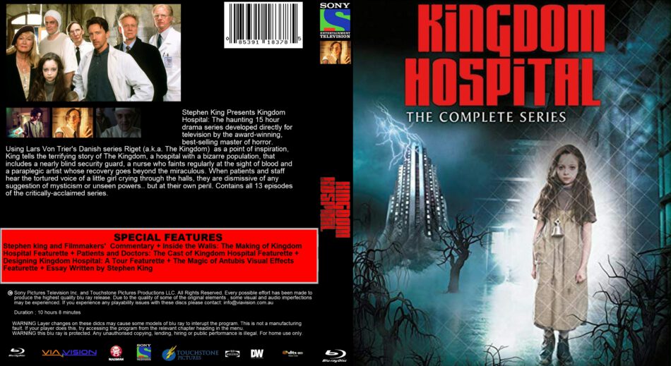 Kingdom Hospital (2004) R0 Custom Blu Ray Cover and Labels - DVDcover.Com