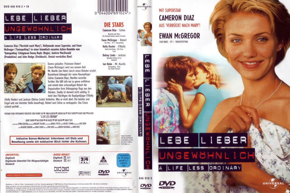 Lebe lieber ungewöhnlich (1998) R2 DE DVD Cover - DVDcover.Com