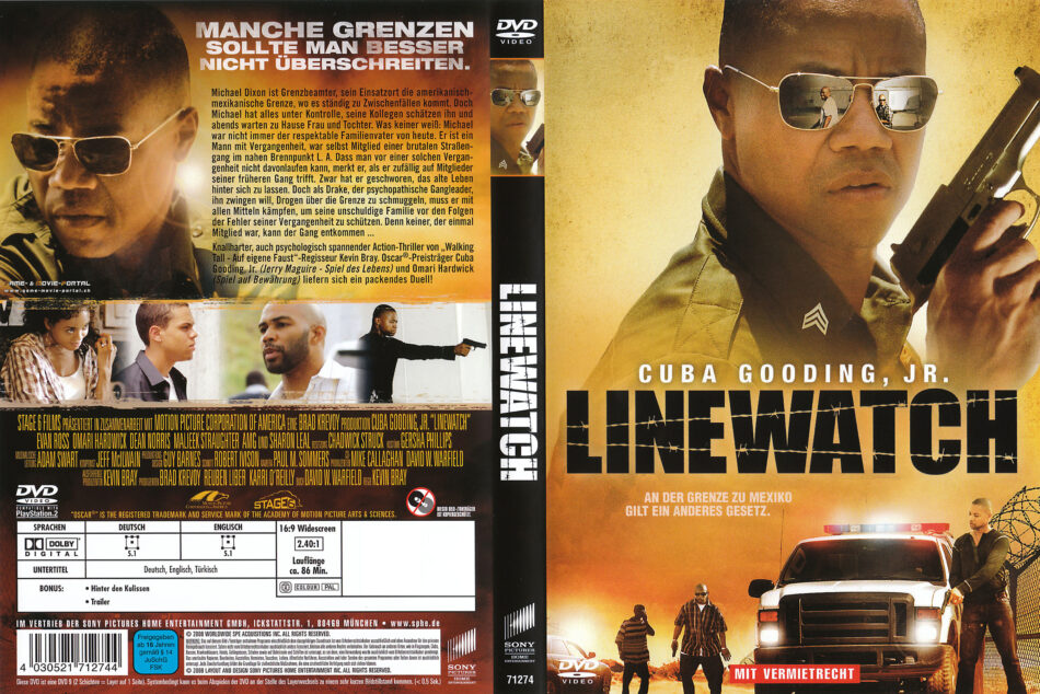 Linewatch (2008) R2 DE DVD Cover - DVDcover.Com