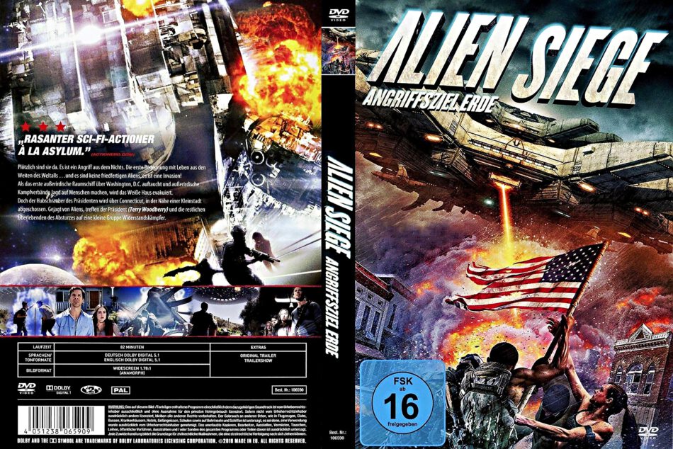 Alien Siege-Angriffsziel Erde (2018) R2 DE DVD Cover - DVDcover.Com
