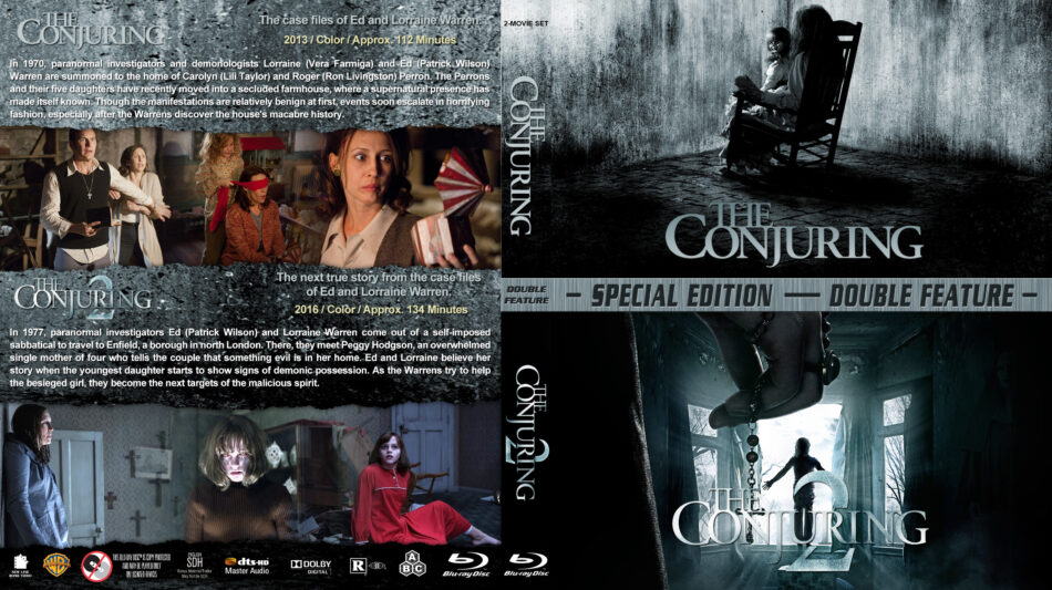 The Conjuring Blu Ray Cover