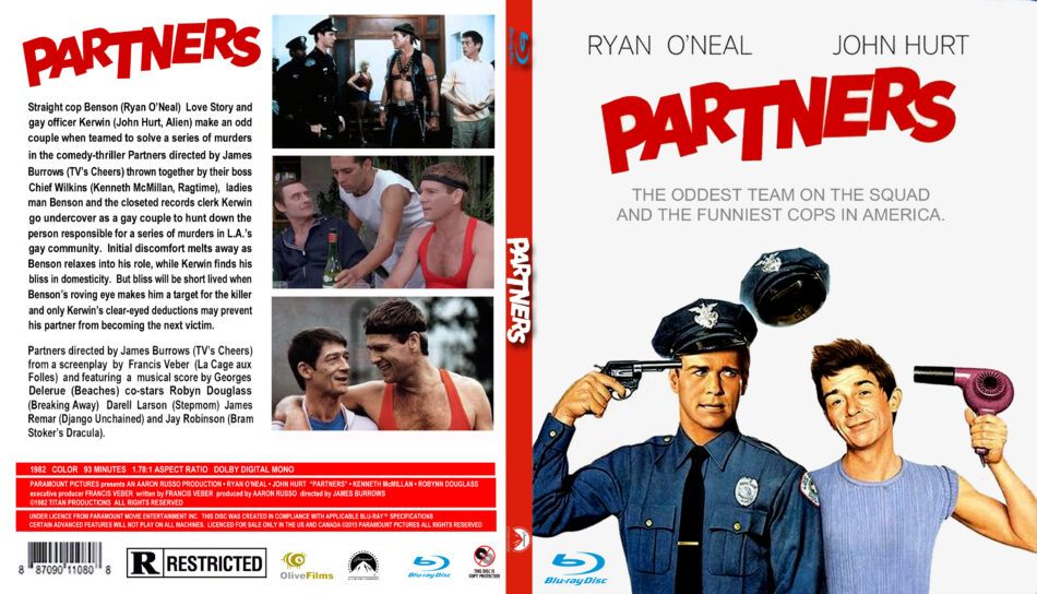 PARTNERS (1982) BLU-RAY COVER - DVDcover.Com