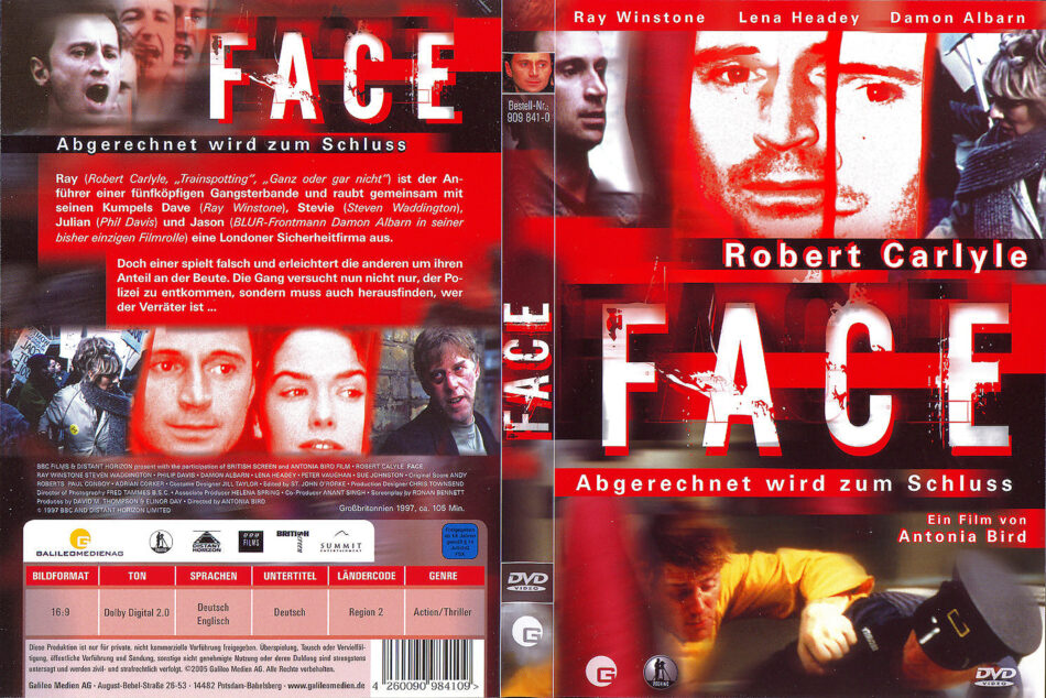Face (2005) R2 DE Dvd Cover - DVDcover.Com
