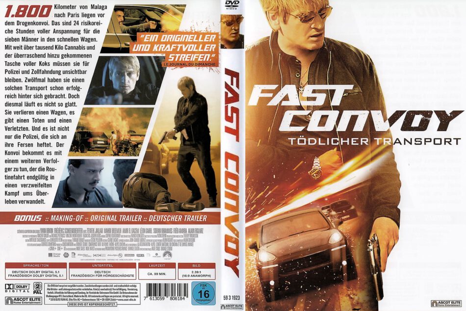 Fast Convoy (2015) R2 DE DVD Covers - DVDcover.Com