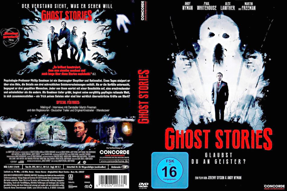 Ghost Stories (2018) R2 DE DVD Cover - DVDcover.Com