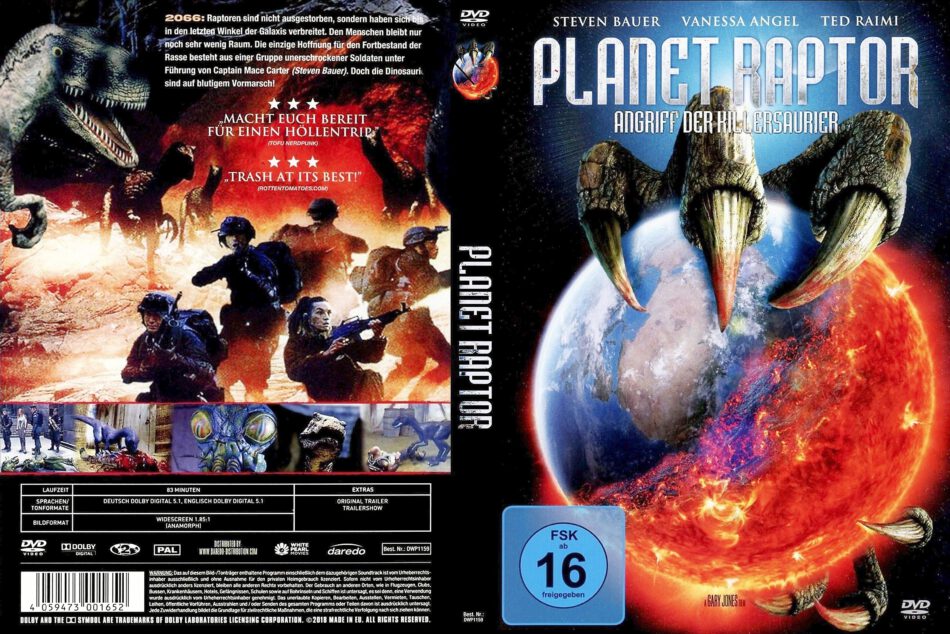 Planet Raptor (2018) R2 DE DvD cover - DVDcover.Com
