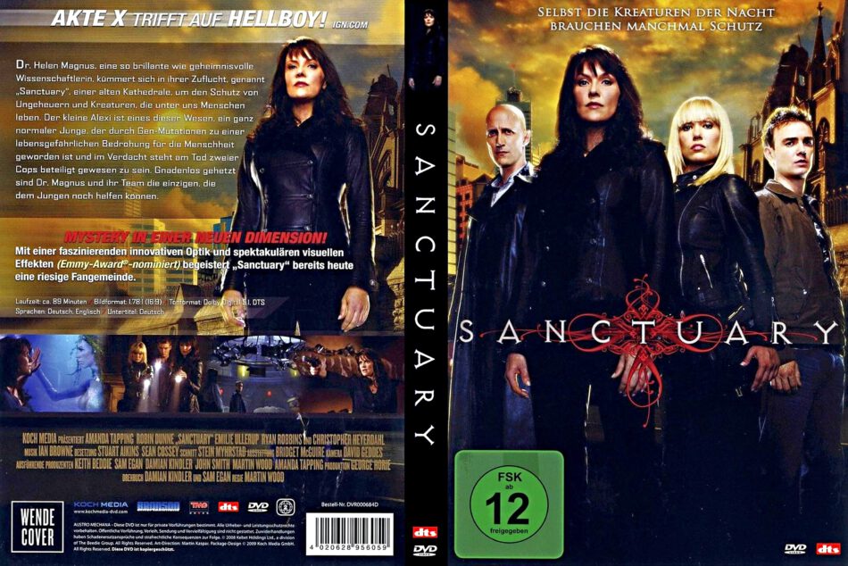 Sanctuary (2008) R2 DE DVD Cover - DVDcover.Com
