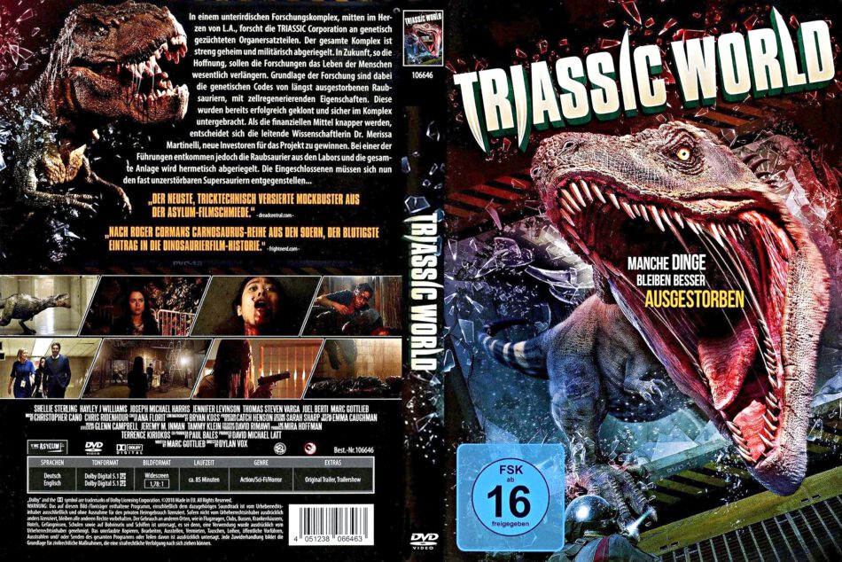 Triassic World R2 DE DVD Cover - DVDcover.Com