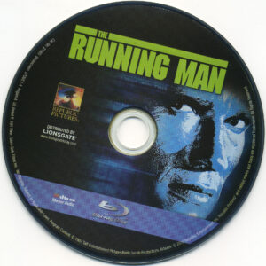 The Running Man (1987) Blu-Ray cover & label - DVDcover.Com