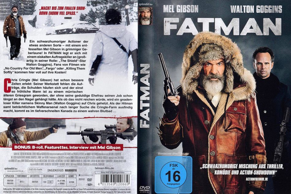 Fatman (2021) R2 DE DVD Cover - DVDcover.Com