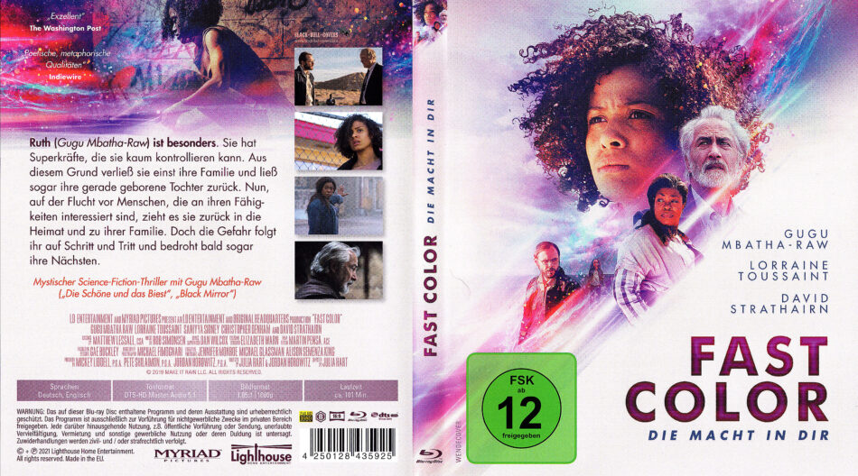 Fast Color (2021) DE Blu-Ray Cover - DVDcover.Com