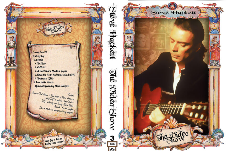 Steve Hackett-The Video Show DVD Cover - DVDcover.Com