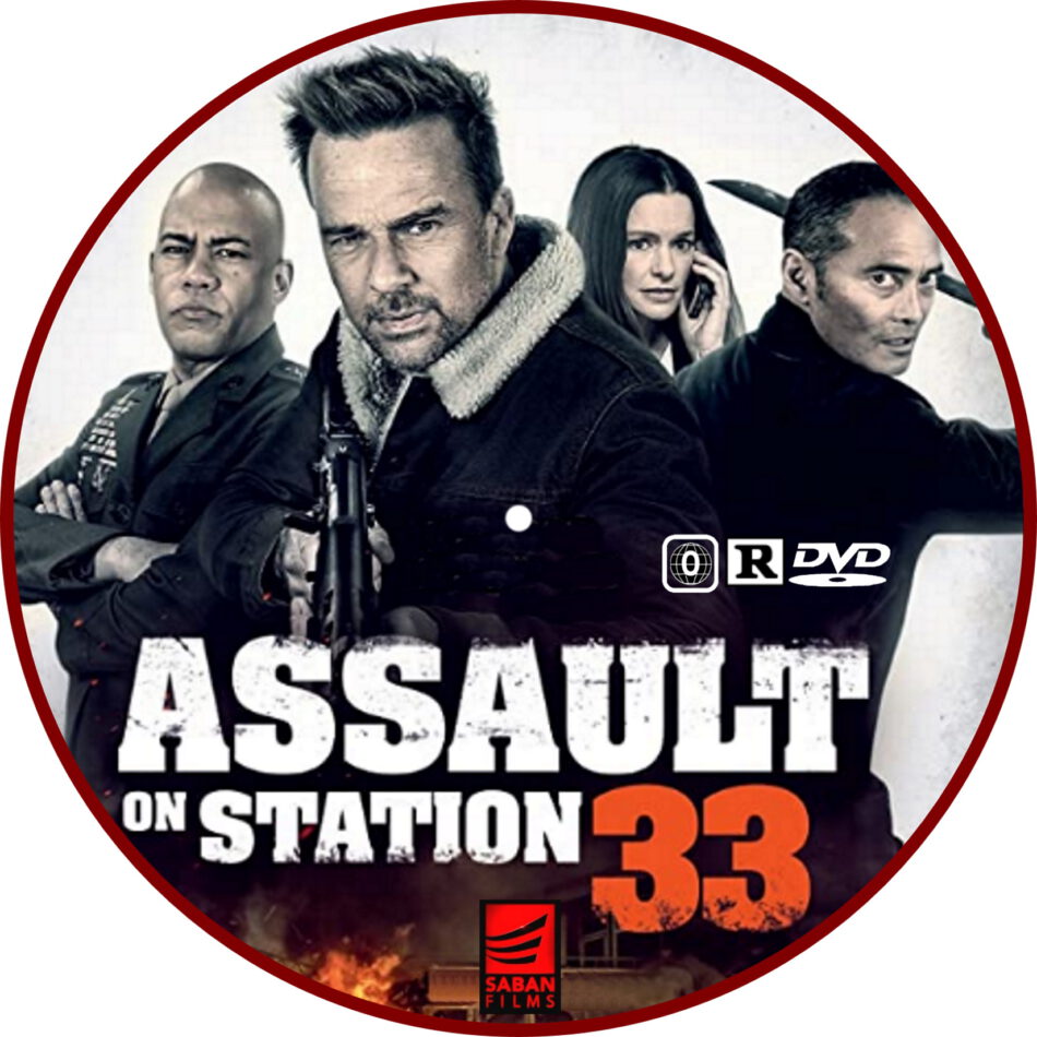 Assault On Station 33 (2021) R0 Custom DVD Label - DVDcover.Com
