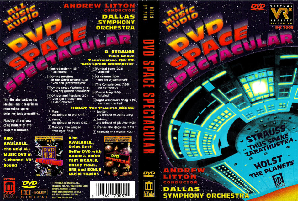DVD SPACE SPECTACULAR (1989) DVD COVER - DVDcover.Com