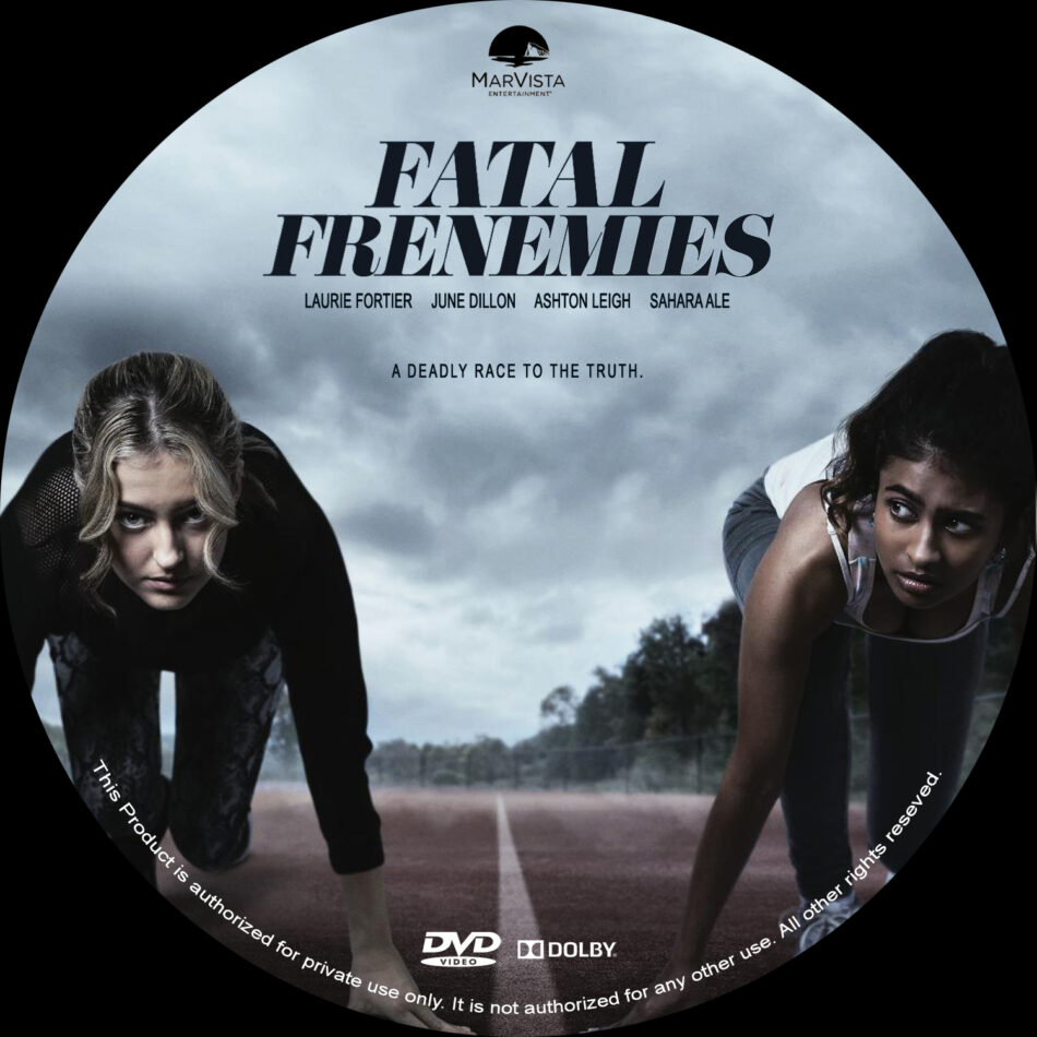 Fatal Frenemies (2021) Custom DVD Label - DVDcover.Com