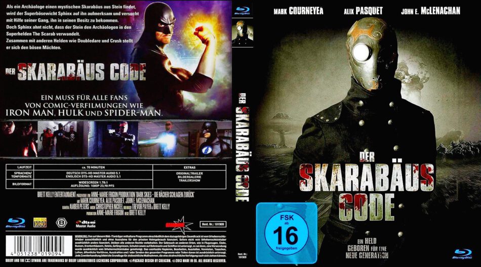 Survival Code DVD Cover (2013) R1 Custom Art