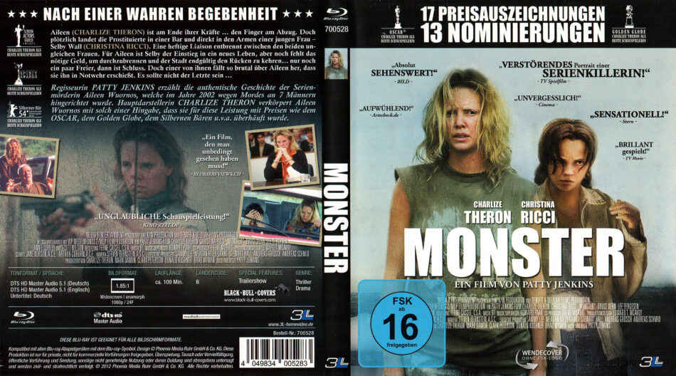 Monster (2012) DE Blu-Ray Cover - DVDcover.Com