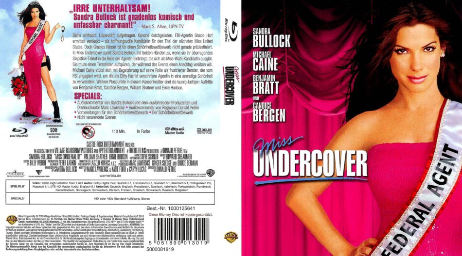 Miss Undercover (2000) DE Blu-Ray Cover - DVDcover.Com