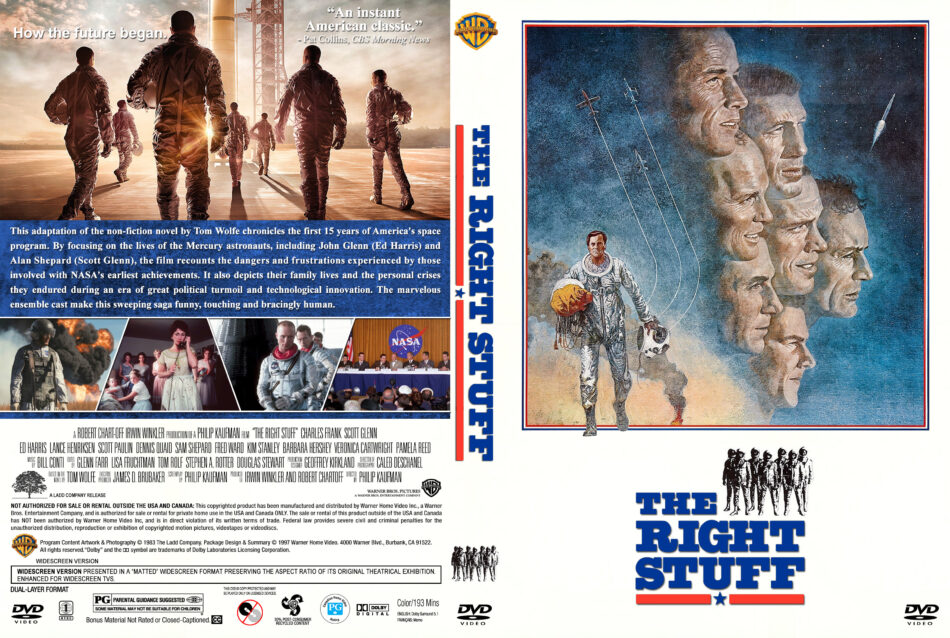 The Right Stuff R1 Custom DVD Cover & Label - DVDcover.Com