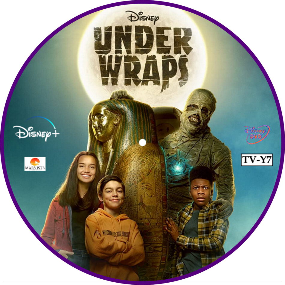 Under Wraps (2021) R1 Custom DVD Label - DVDcover.Com