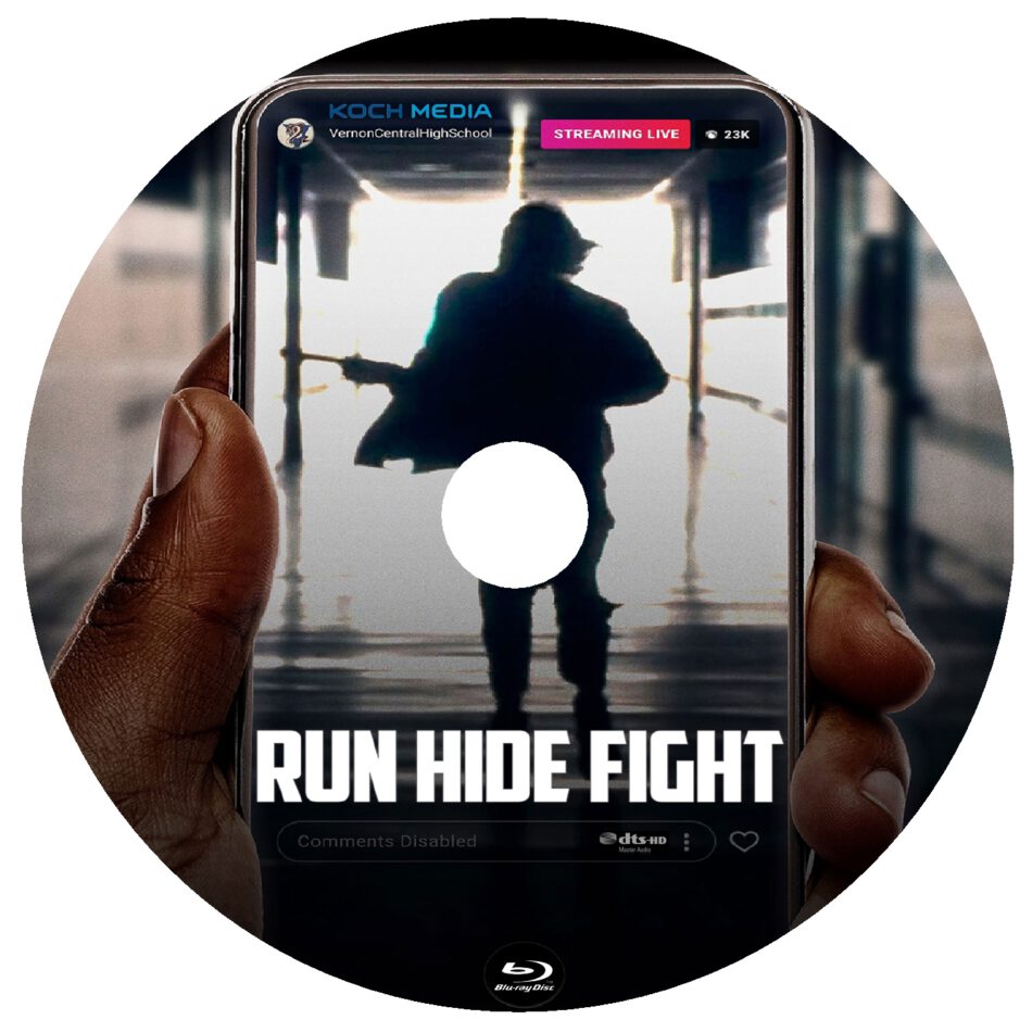 Run Hide Fight (2020) R2 Custom Blu-Ray Label - DVDcover.Com