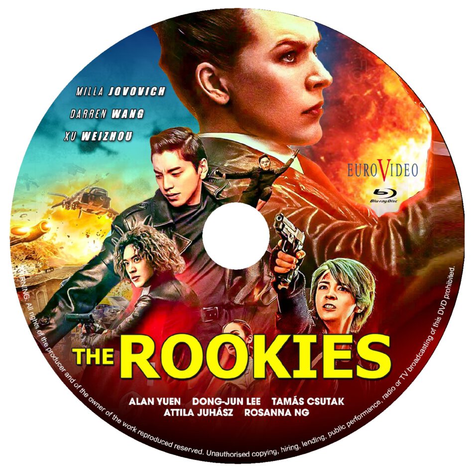 The Rookies (2019) R2 Custom Blu-Ray Label - DVDcover.Com