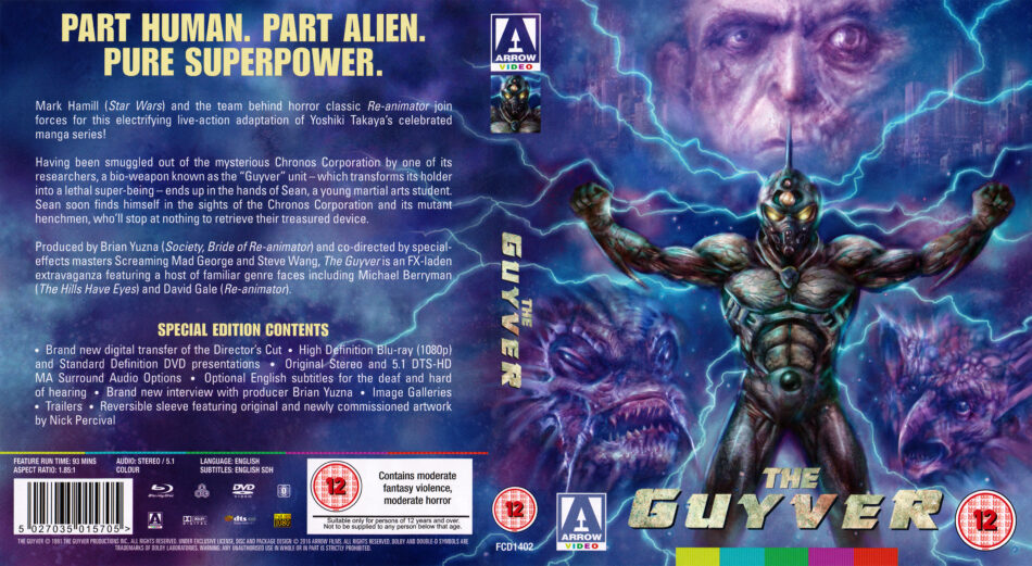 The Guyver (1991) Blu-Ray Covers - DVDcover.Com
