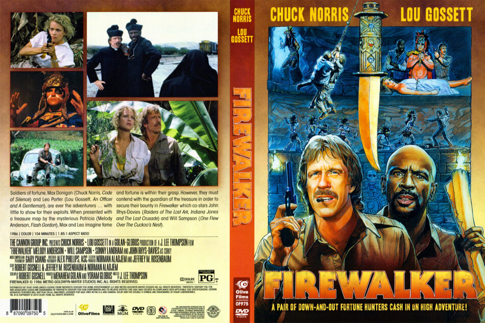 Firewalker (1986) R1 DVD Cover - DVDcover.Com