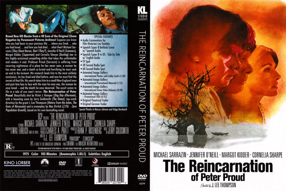 The Reincarnation of Peter Proud (1975) R1 DVD Cover - DVDcover.Com