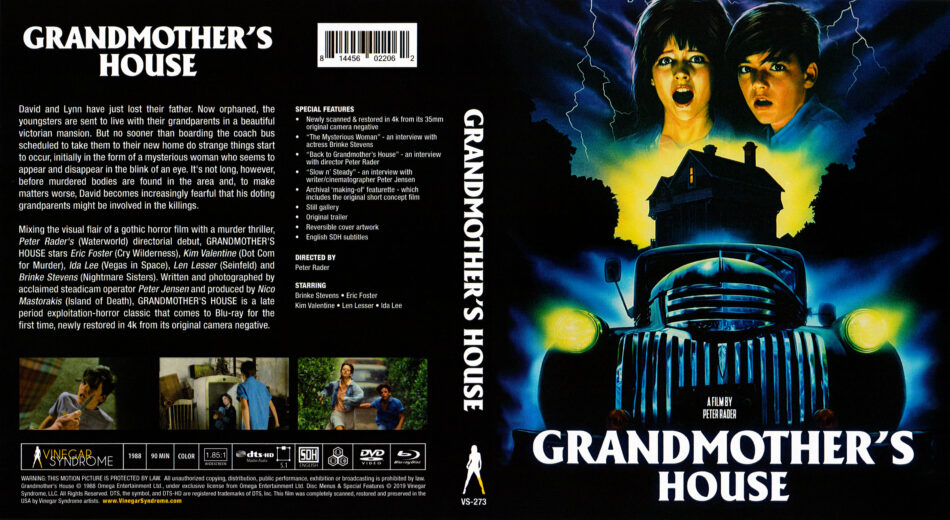 Grandmother's House (1988) Blu-Ray Cover - DVDcover.Com