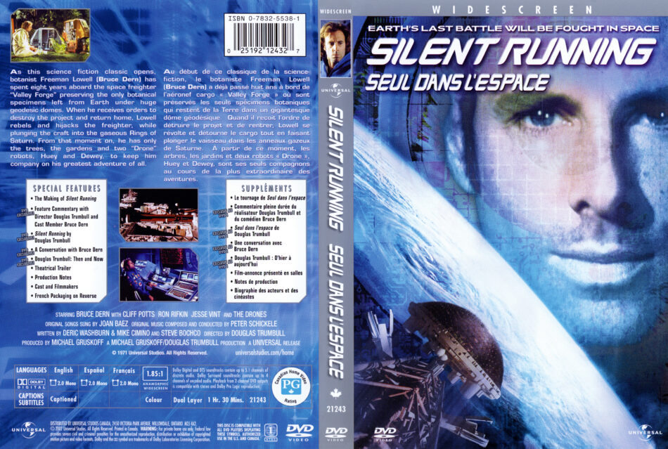 Silent Running (1971) R1 DVD Cover - DVDcover.Com
