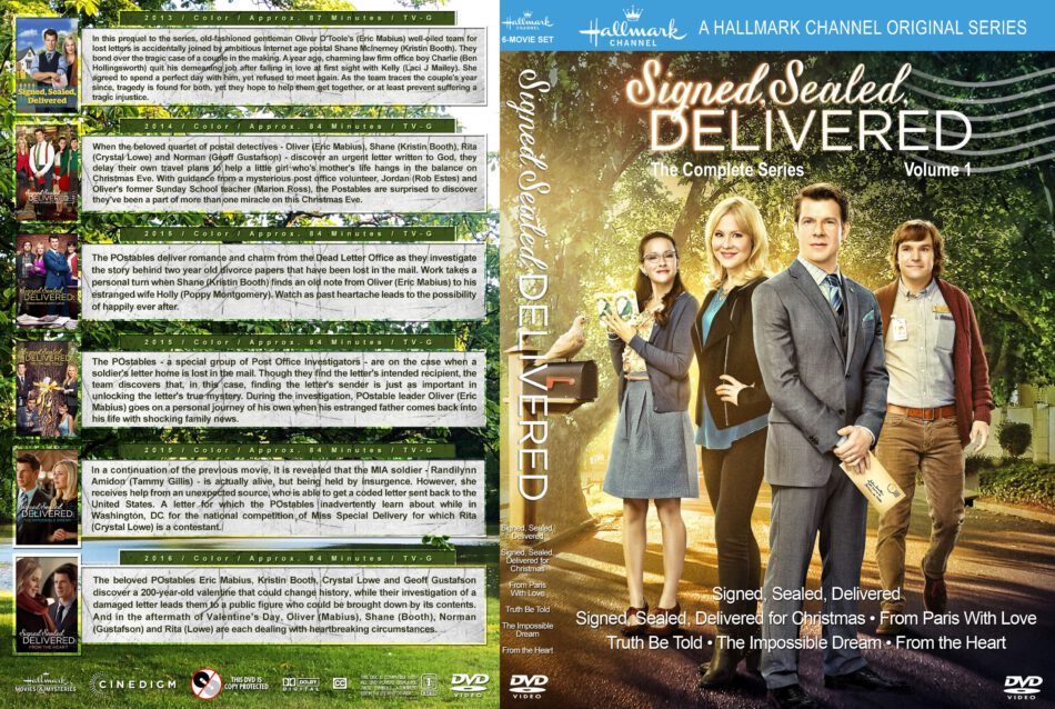 Signed, Sealed and Delivered - The Complete Series - Volume 1 R1 Custom ...