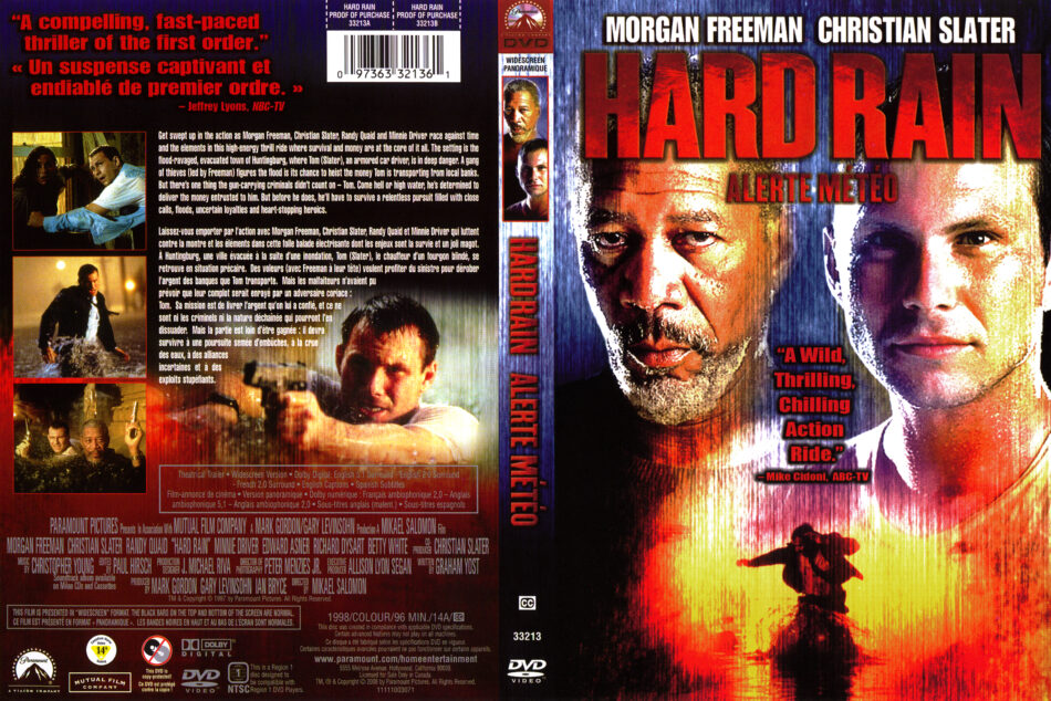 Hard Rain (1997) R1 DVD Cover - DVDcover.Com