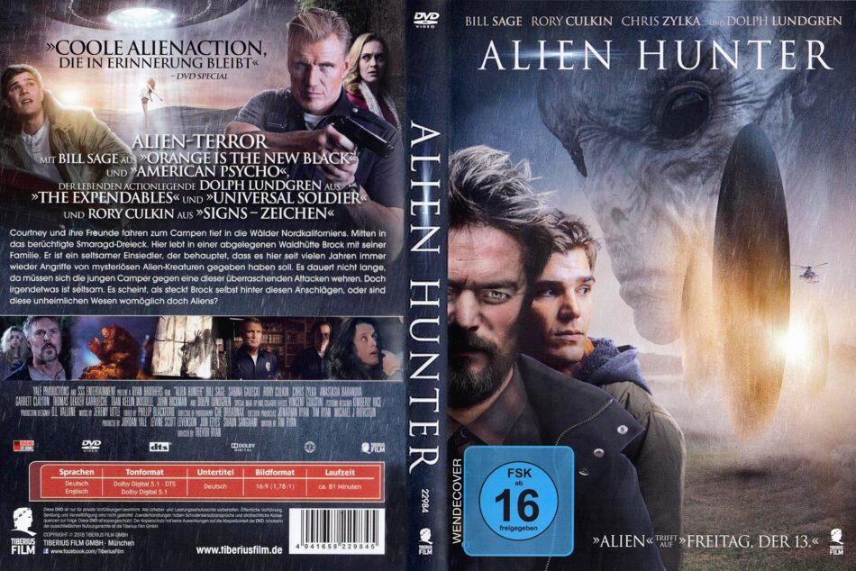 Alien Hunter (2018) R2 DE DVD Cover - DVDcover.Com