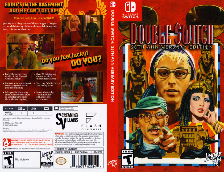 Double Switch - 25th Anniversary Edition DVD Cover - DVDcover.Com