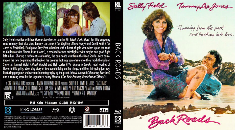 Back Roads (1981) Blu-Ray Cover - DVDcover.Com