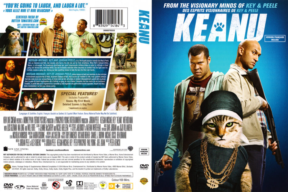 Keanu (2016) R1 DVD Cover - DVDcover.Com