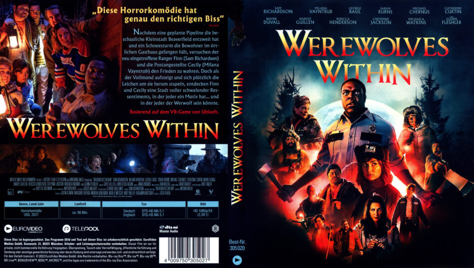 Werewolves Within (2021) DE Blu-Ray Covers - DVDcover.Com