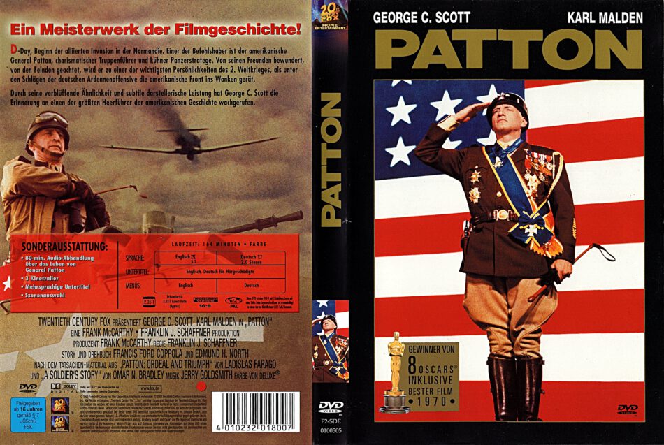 Patton (1969) R2 DE DVD Cover - DVDcover.Com