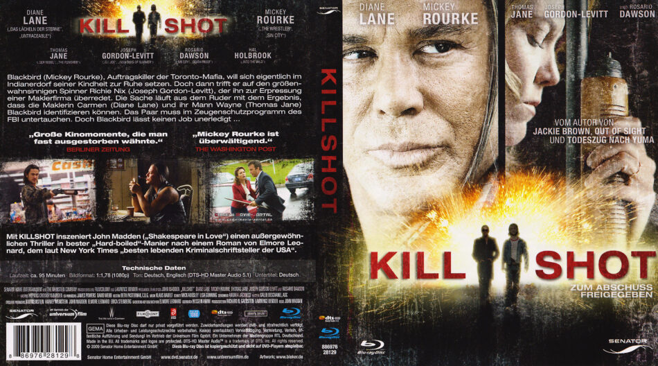 Killshot (2009) DE Blu-Ray Cover - DVDcover.Com