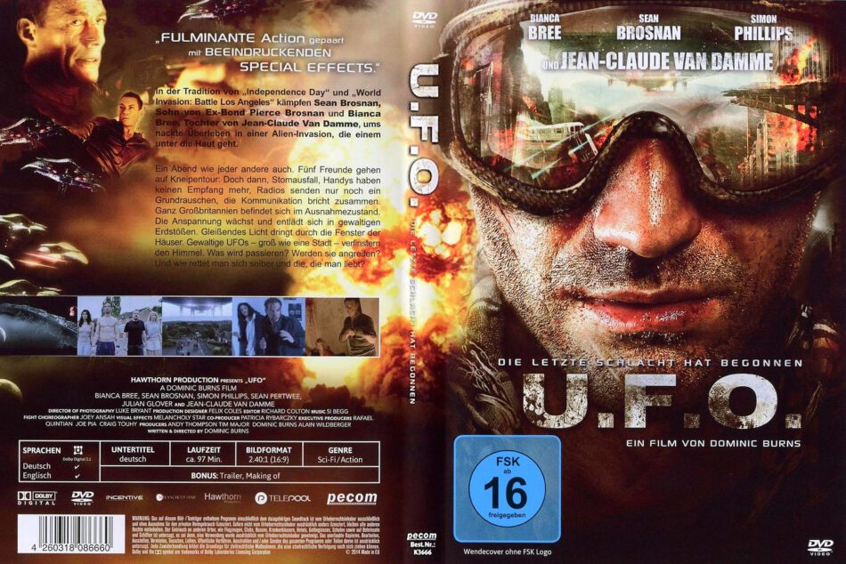 U.F.O. (2014) R2 DE DVD Cover - DVDcover.Com