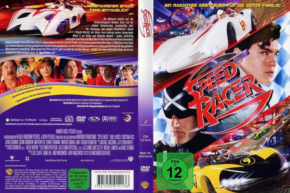 Speed Racer Dvd Cover