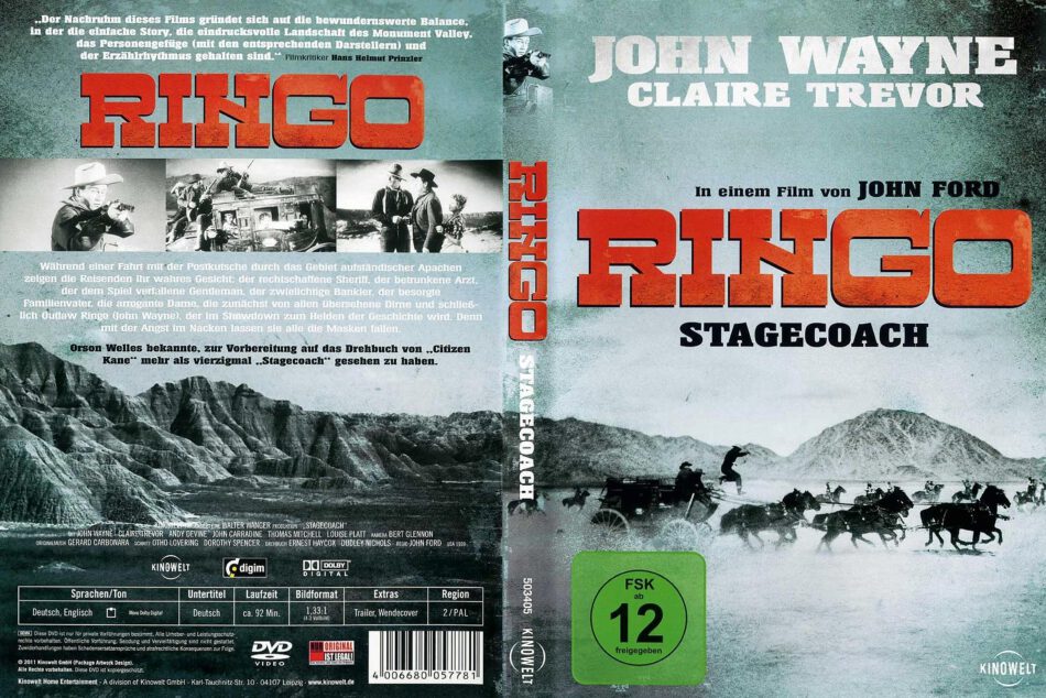 Ringo-Stagecoach R2 DE DVD Cover - DVDcover.Com