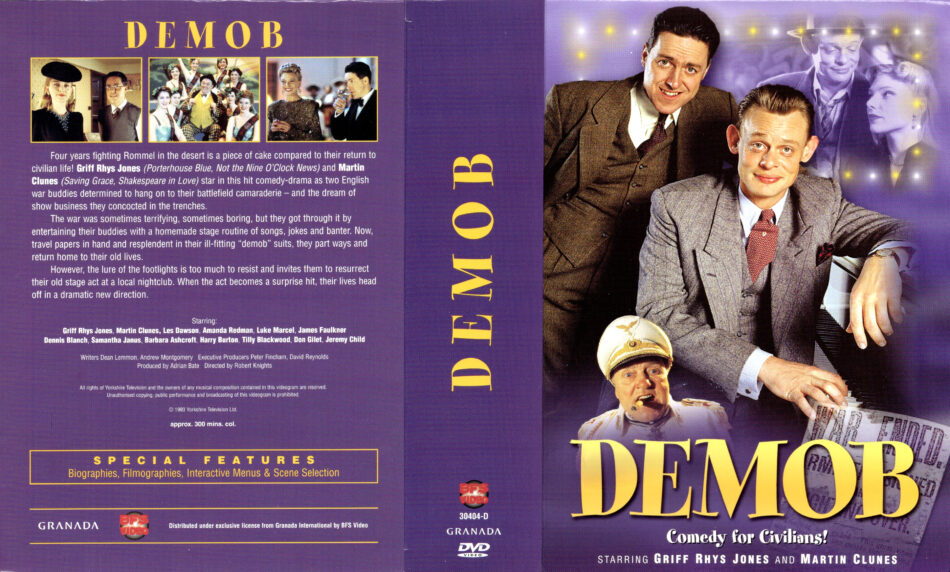 DEMOB (1993) DVD COVER & LABELS - DVDcover.Com